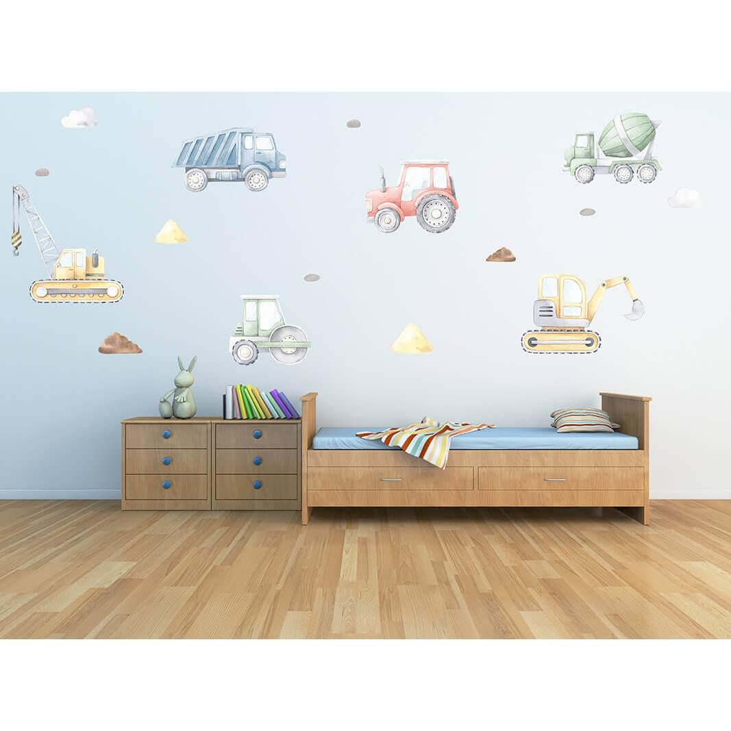 Construction Wall Sticker Decals | Artisan Wallstickers